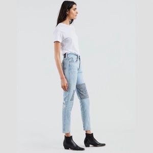 Levi's | Jeans | Levis 5 Made Crafted Patchwork Skinny Jeans | Poshmark